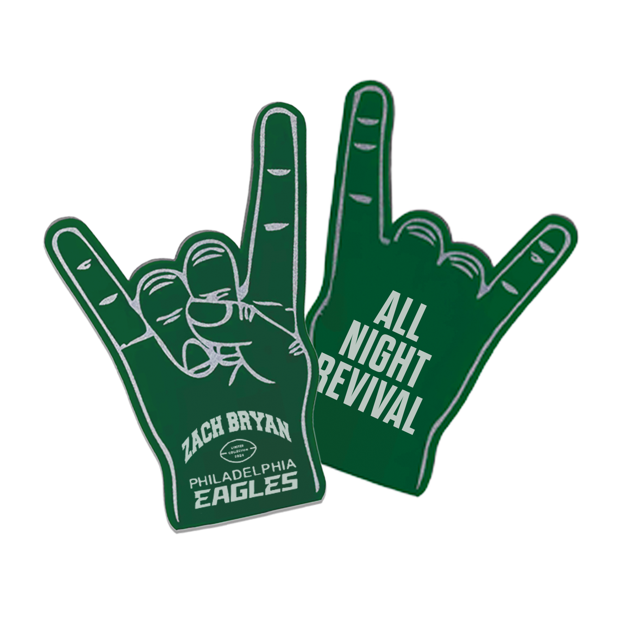 Zach Bryan x Eagles Foam Finger – Zach Bryan Shop