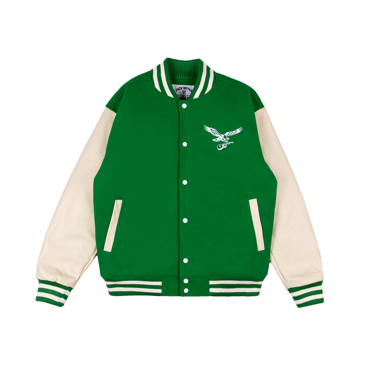 Zach Bryan x Eagles Letterman Jacket – Zach Bryan Shop