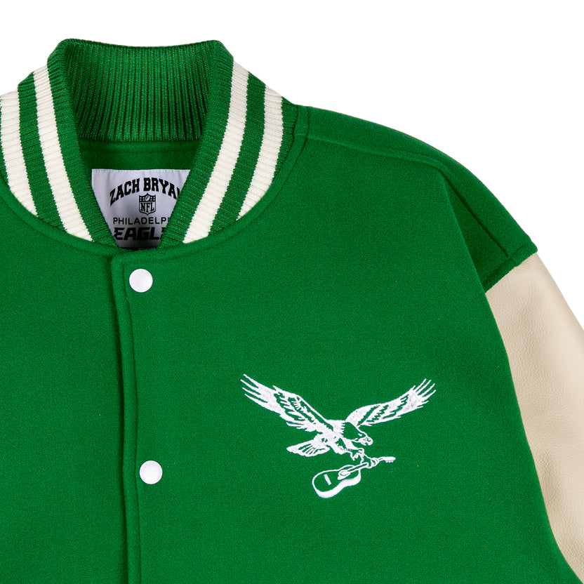 Zach Bryan x Eagles Letterman Jacket – Zach Bryan Shop